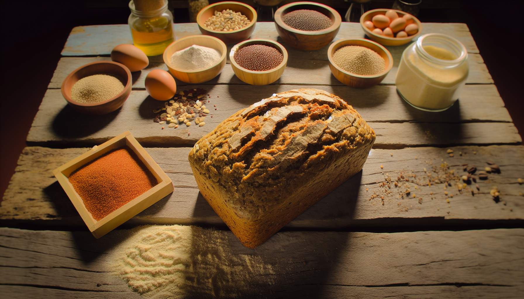 Recette facile de pain protéiné pour sportifs